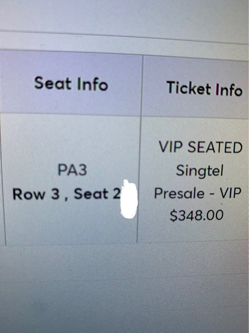 IVE VIP SEATED PA3 Concert Ticket SHOW WHAT I HAVE, Tickets & Vouchers, Event Tickets on Carousell