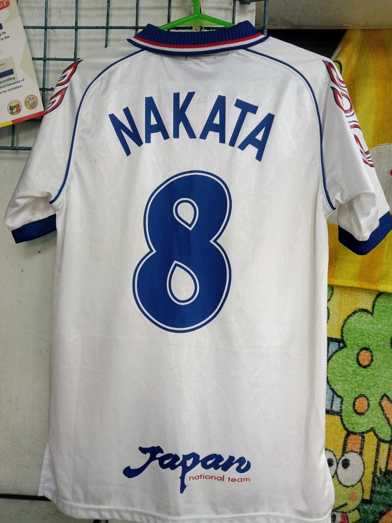 Japan 1998/99 Away Kit x Nakata, Men's Fashion, Tops & Sets, Tshirts ...