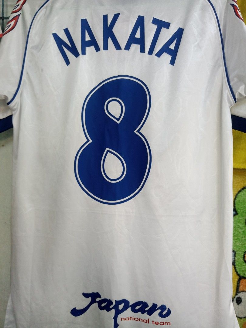 Japan 1998/99 Away Kit x Nakata, Men's Fashion, Tops & Sets, Tshirts ...