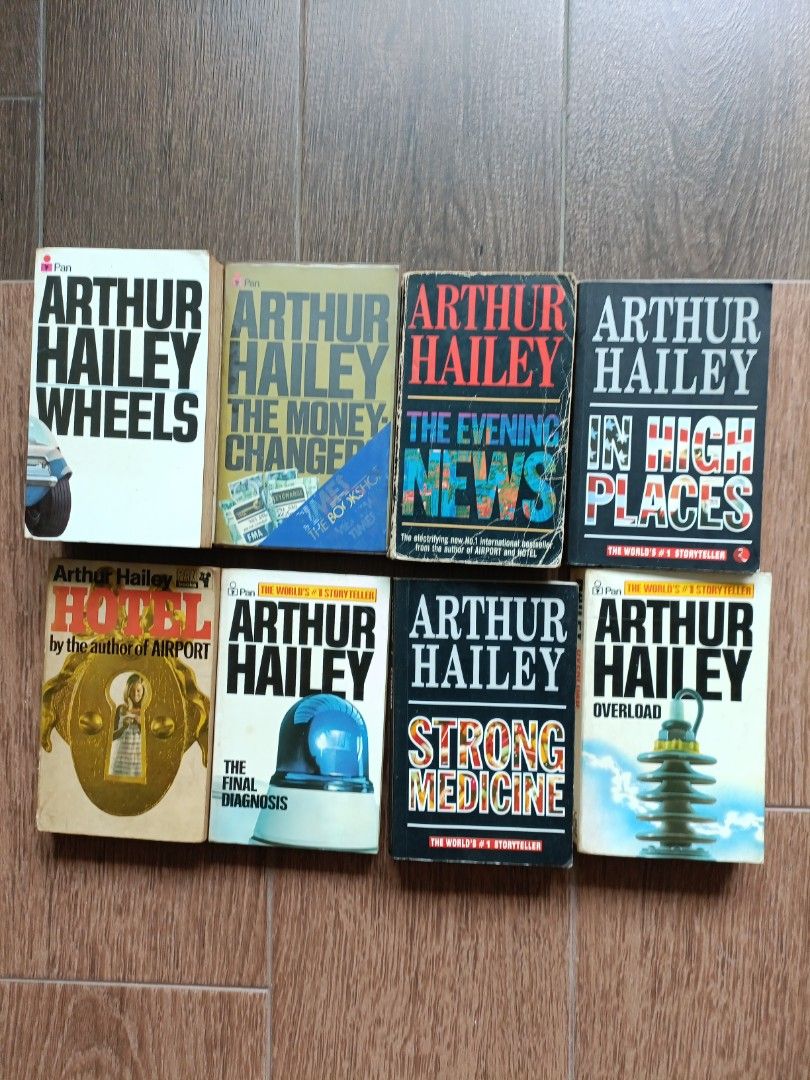 John Grisham, Jeffery Archer, Frederick Forsyth, Arthur Hailey, Dan ...