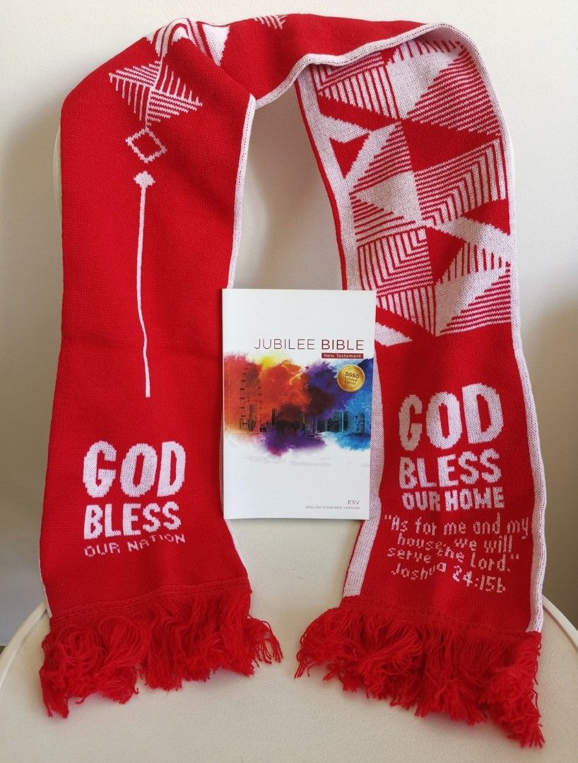 Jubilee Bible SG50 Limited Edition and Banner, Hobbies & Toys, Books ...
