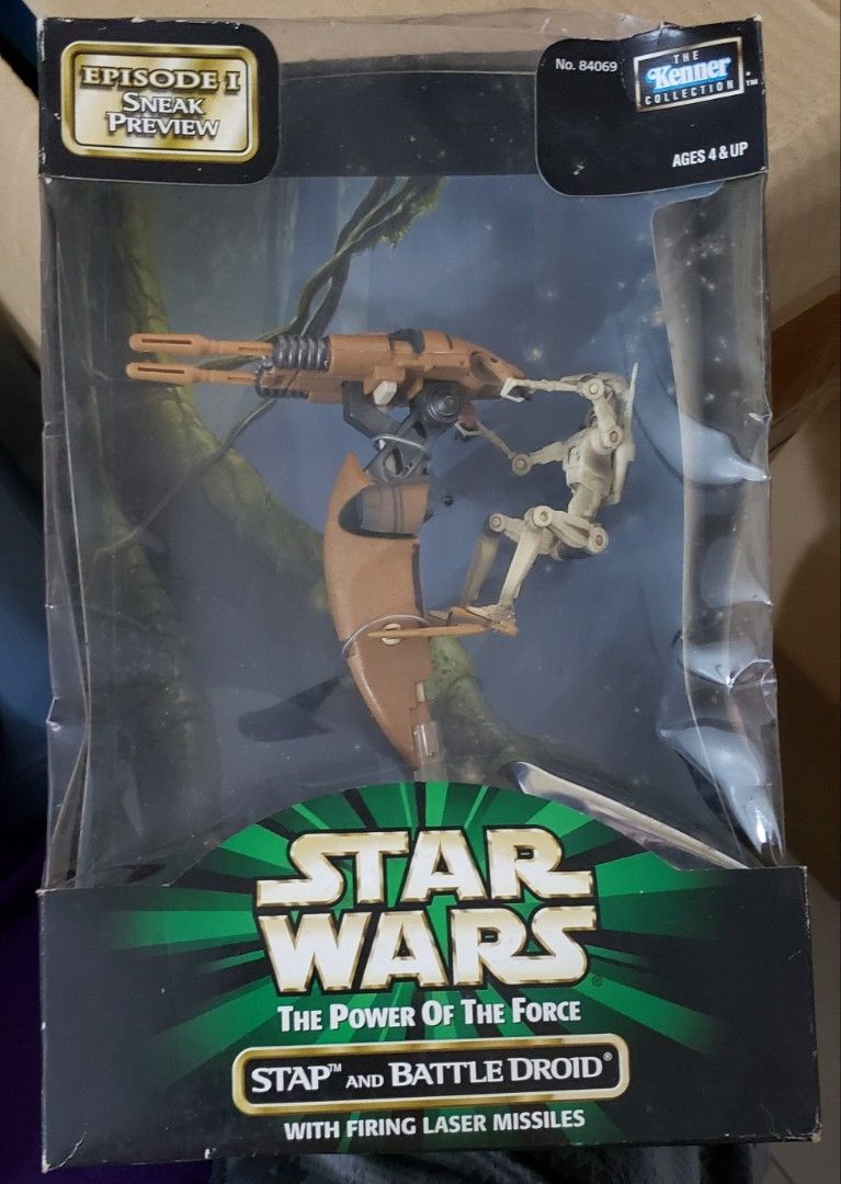Kenner 1998, Star Wars The power of The Force (Stap and Battle Droid ...