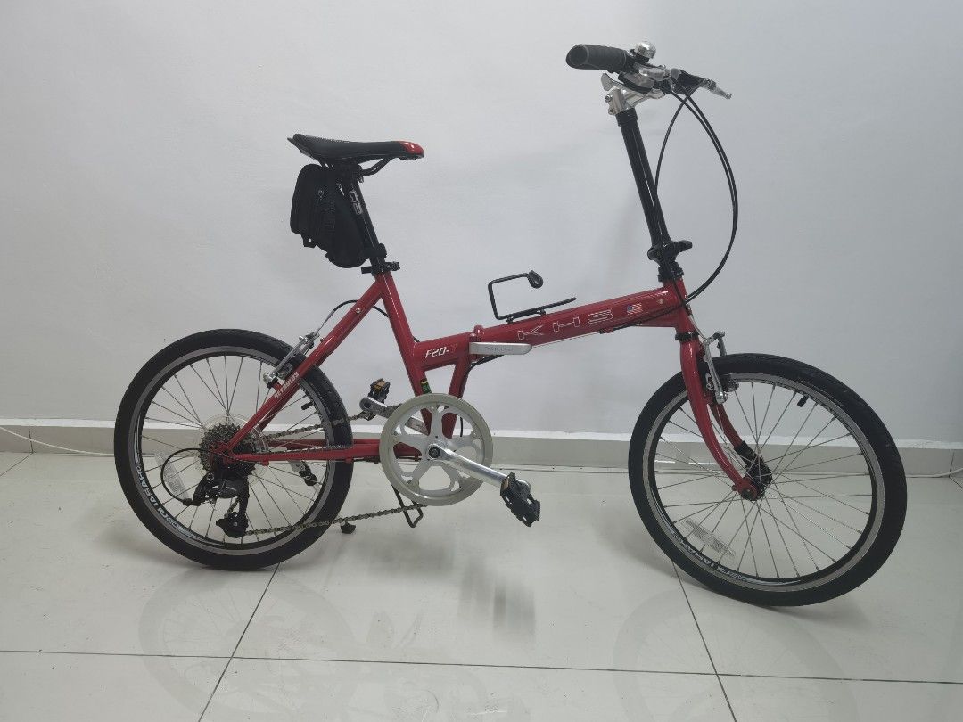 KHS F 20 foldie bike, Sports Equipment, Bicycles & Parts, Bicycles on Carousell