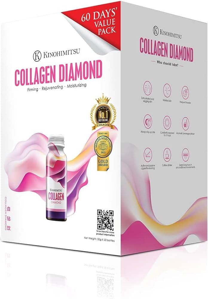 Kinohimitsu collagen diamond 32s / Brand new seal in box, expired 2026 ...