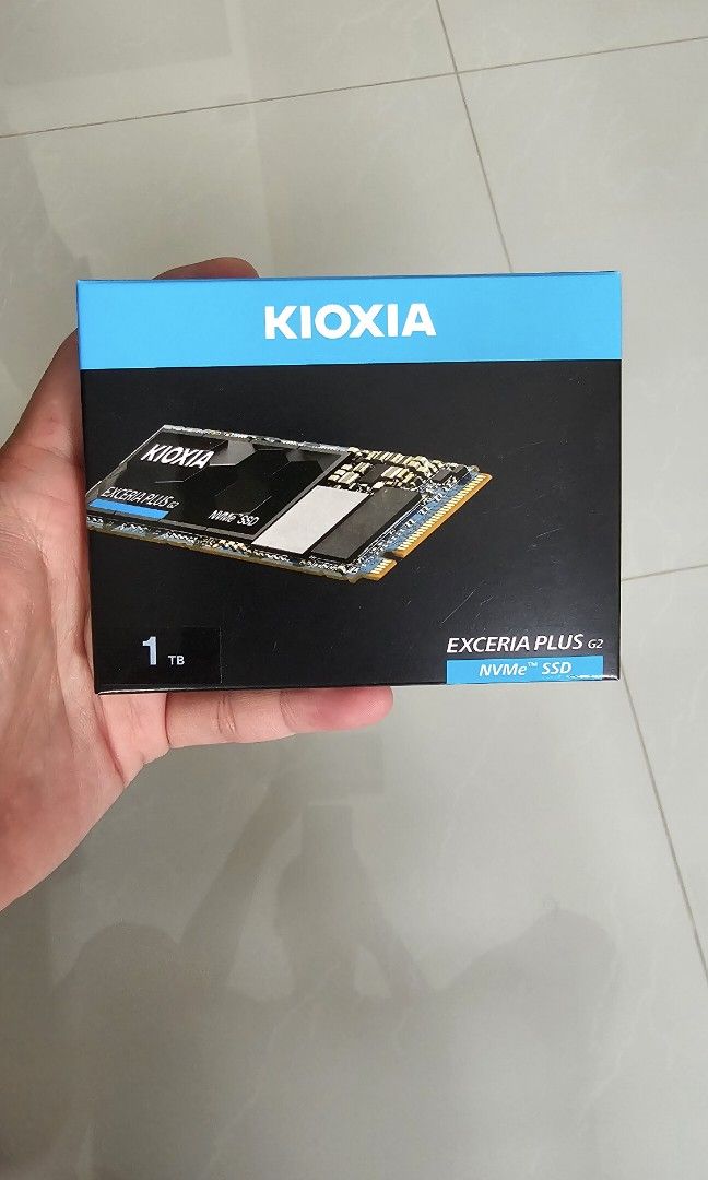 KIOXIA Exceria Plus G2 1TB Nvme SSD, Computers & Tech, Parts & Accessories, Hard Disks ...
