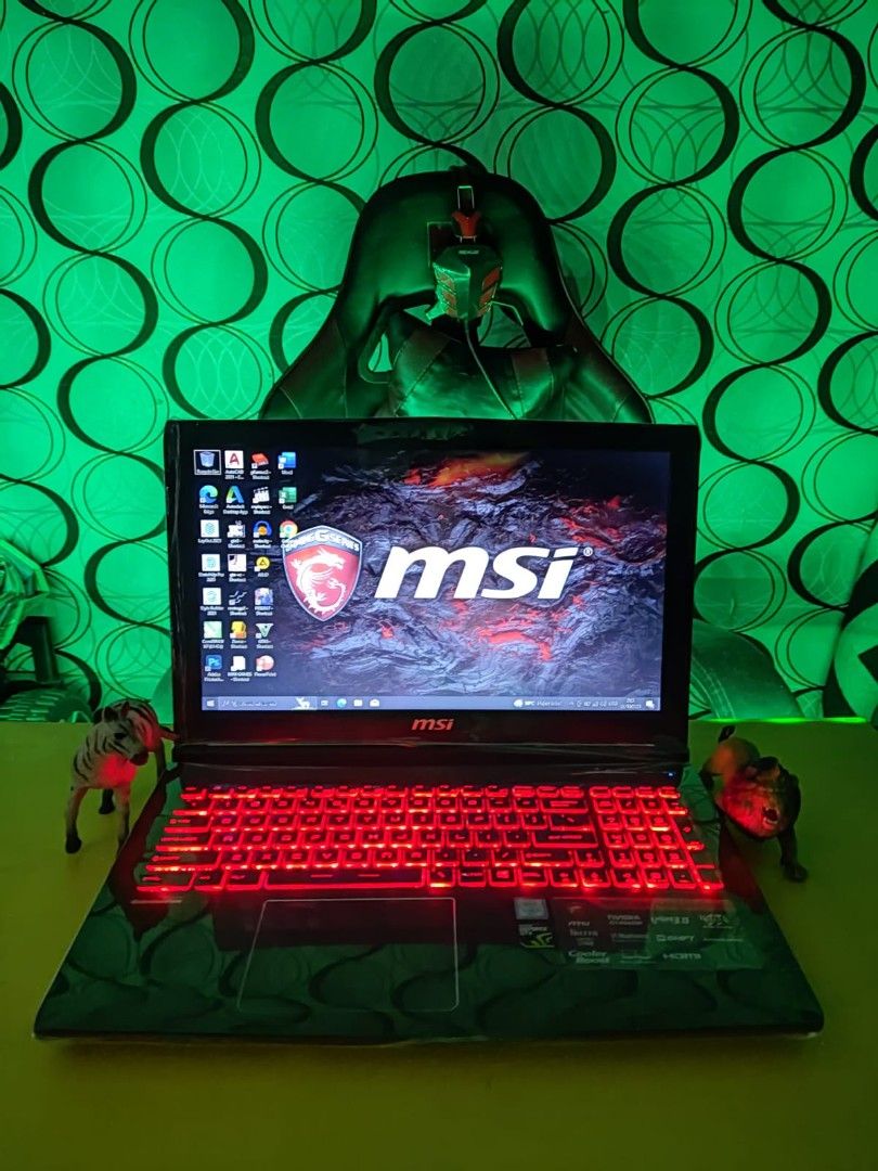 Laptop MSI GP62 6QF LEOPARD [RAM 16GB/SSD 512GB+NVIDIA GTX], Elektronik ...