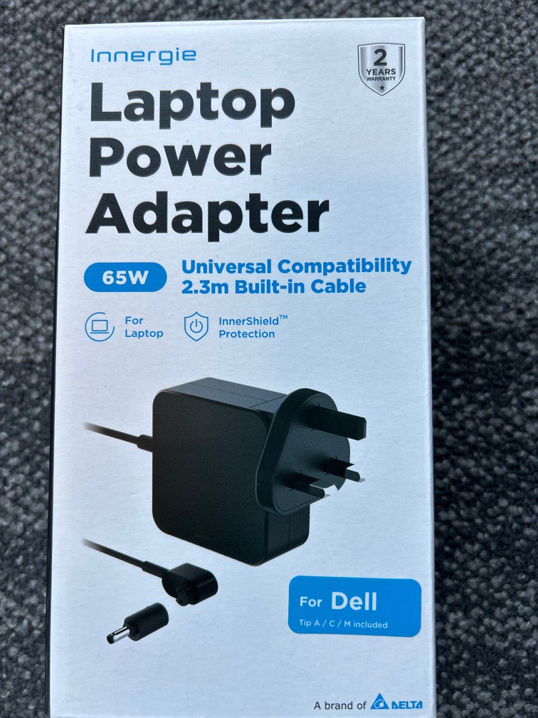 Laptop power adapter. 65W universal compatible, Computers & Tech, Parts ...