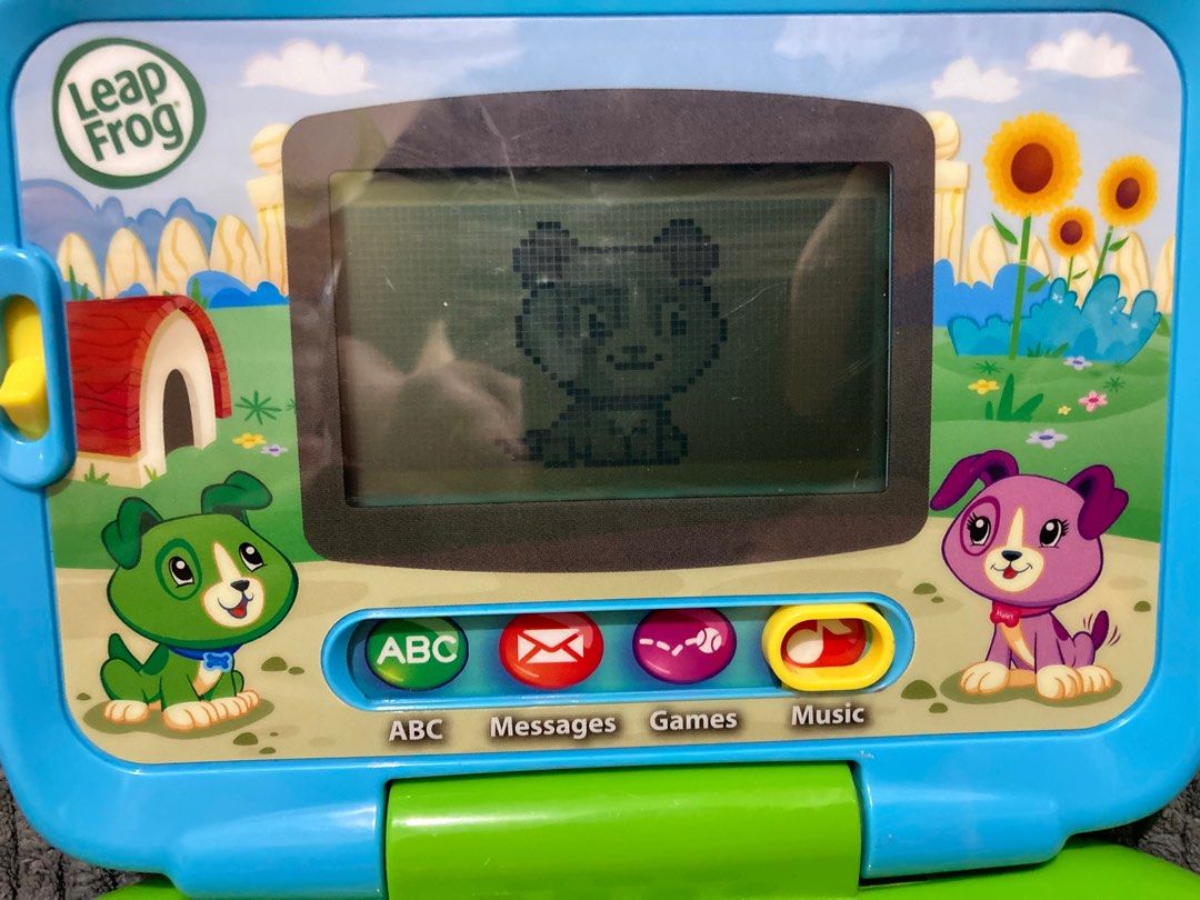 LeapFrog My Own Leaptop, blue green, Hobbies & Toys, Toys & Games on ...