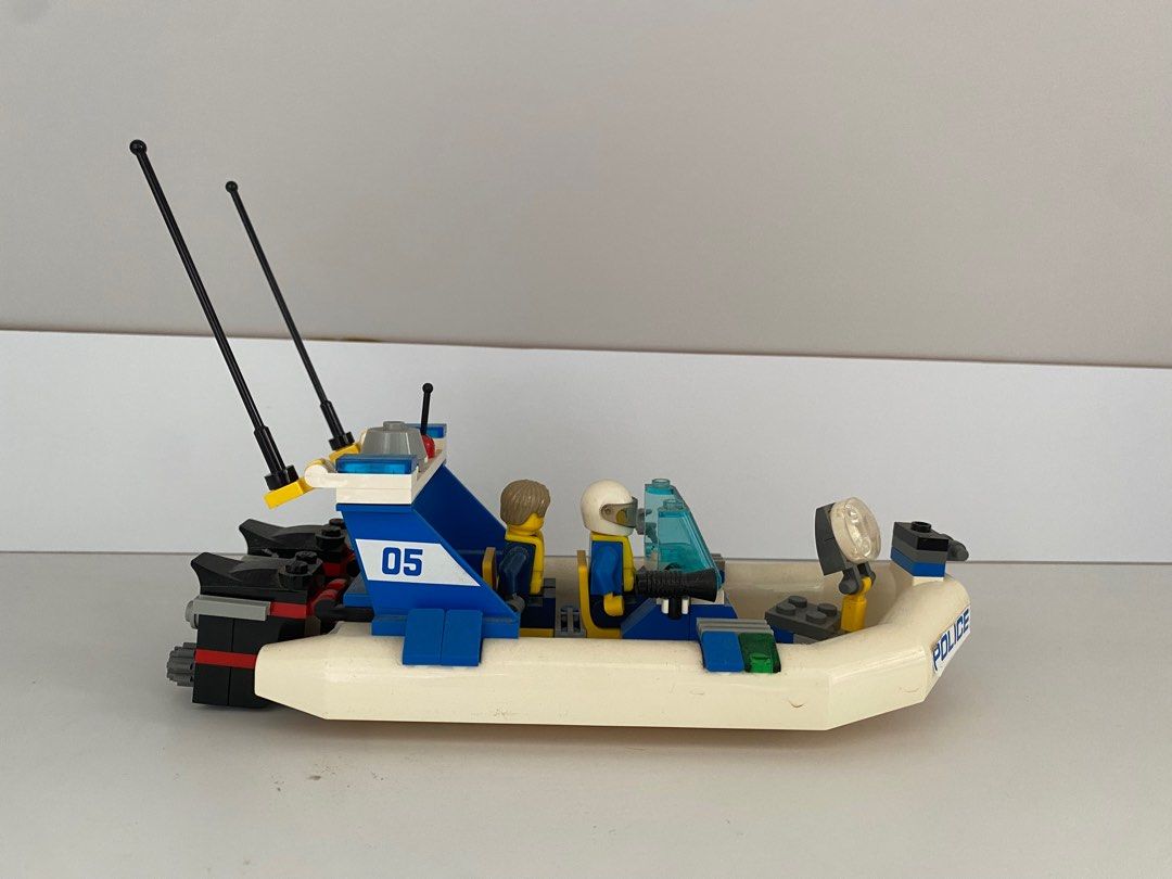 LEGO 60045 police speedboat and trailer, Hobbies & Toys, Toys & Games ...