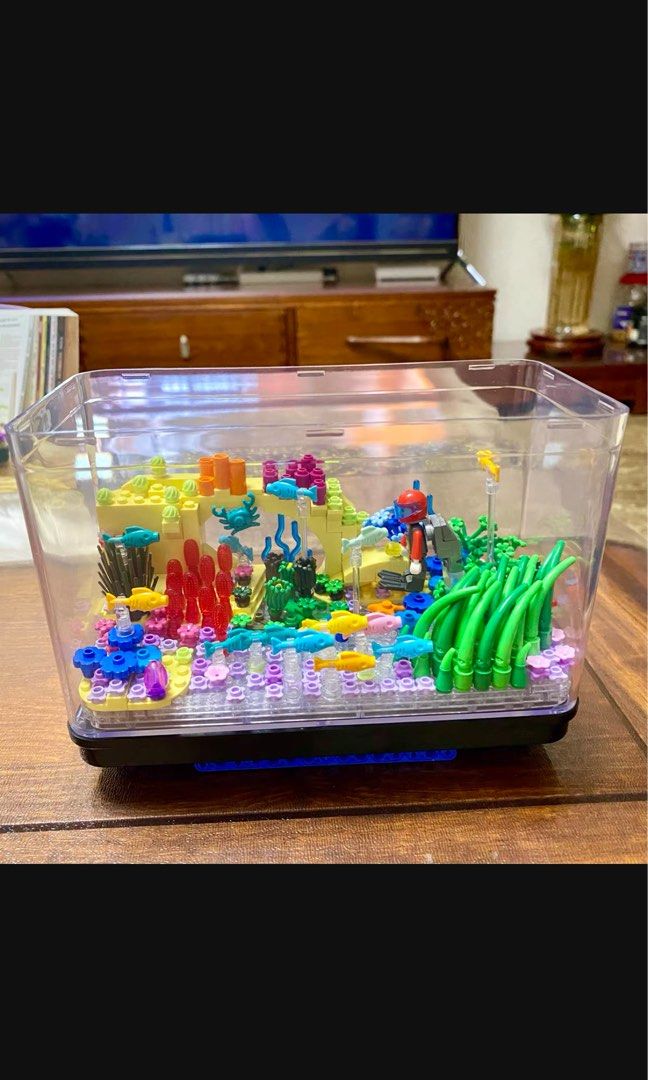 Lego fish tank purifier, Furniture & Home Living, Home Fragrance on ...