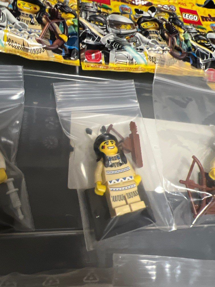 Lego Series 1 Minifigures Collectibles 8683 Cheerleader Magician Tribal ...