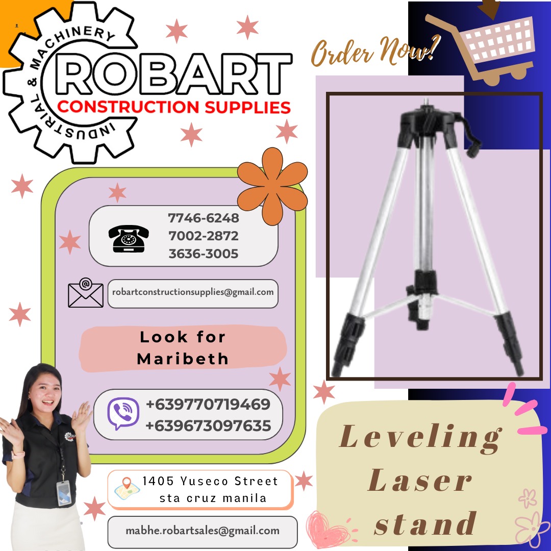 leveling laser stand, Commercial & Industrial, Construction Tools ...
