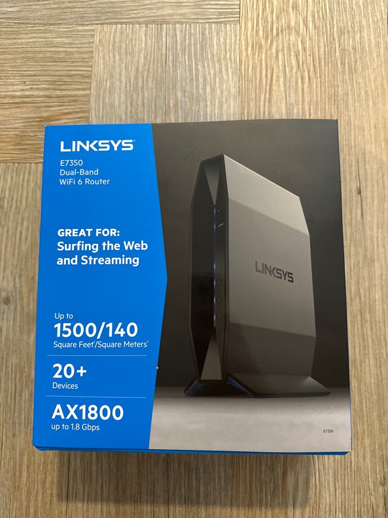 Linksys E7350 wifi 6 router, Computers & Tech, Parts & Accessories ...