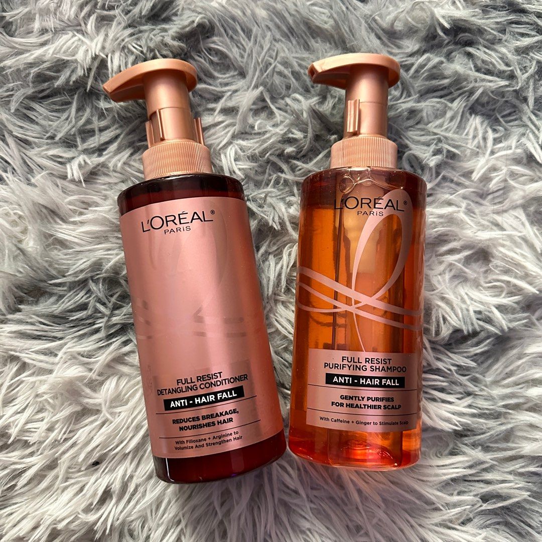 L'OREAL PARIS ELSEVE Full Resist Anti Hair Fall Shampoo and Conditioner ...