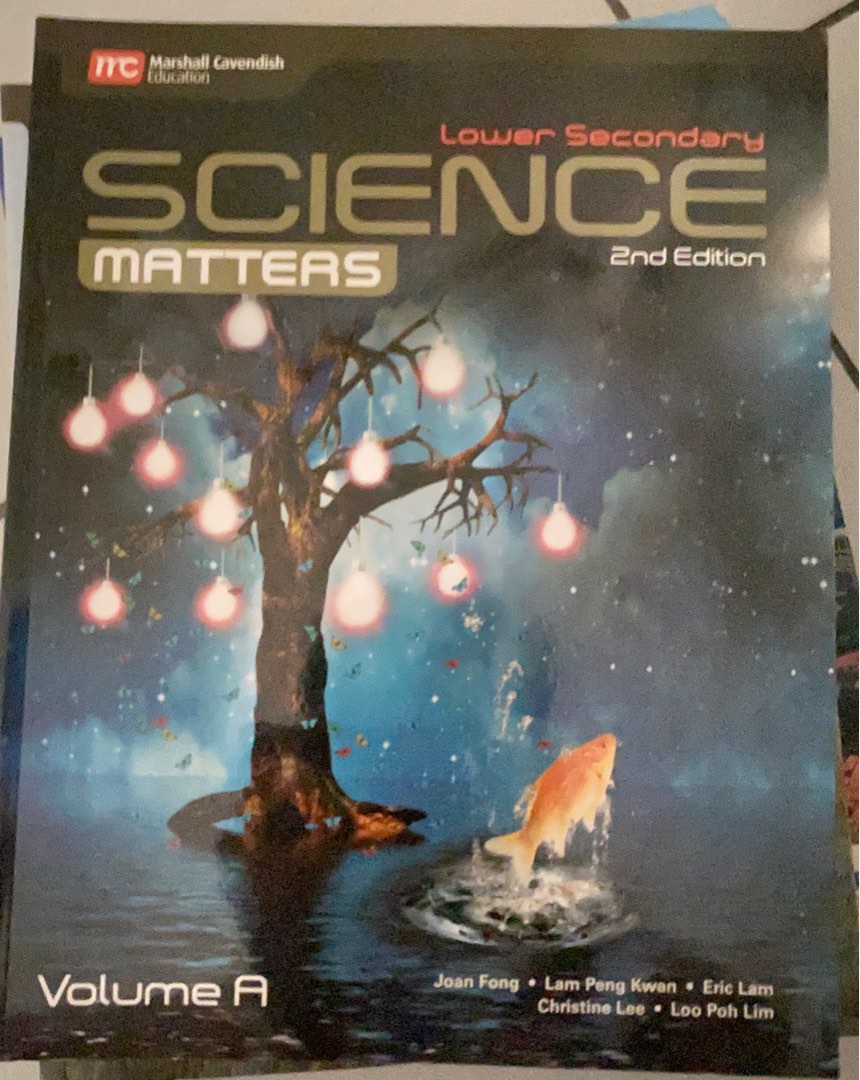 Lower secondary Science matters textbook volume A or B, Hobbies & Toys ...