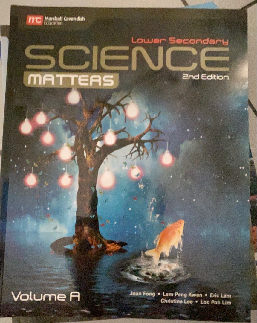 Lower secondary Science matters textbook volume A or B, Hobbies & Toys ...