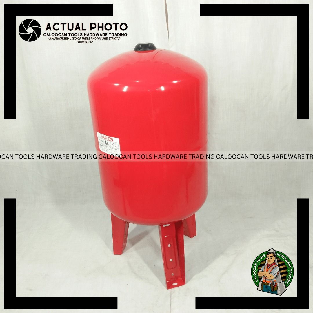 LUCKY PRO Vertical Bladder Tank / Pressure Tank 60L - (LP-BL-60VT ...
