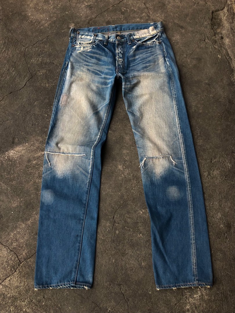 LVC REPRO BIG E LEVIS (55501), Men's Fashion, Bottoms, Jeans on Carousell