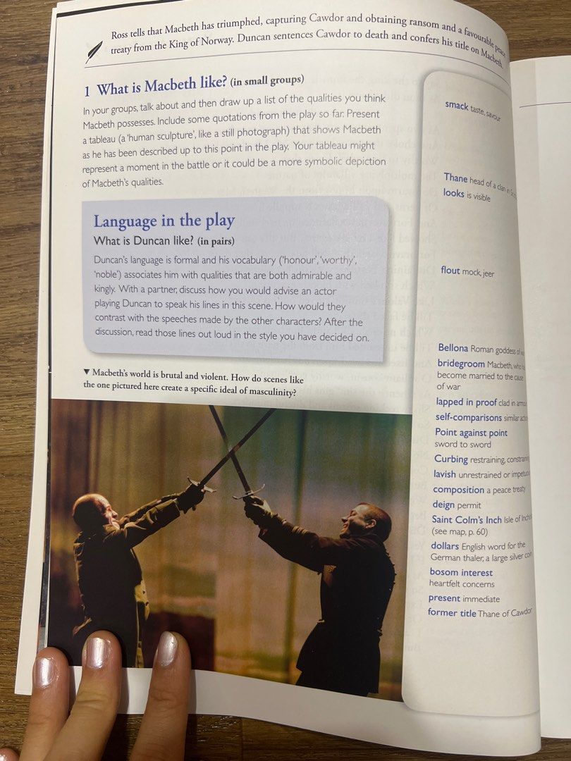 macbeth textbook (shakespeare), Hobbies & Toys, Books & Magazines ...