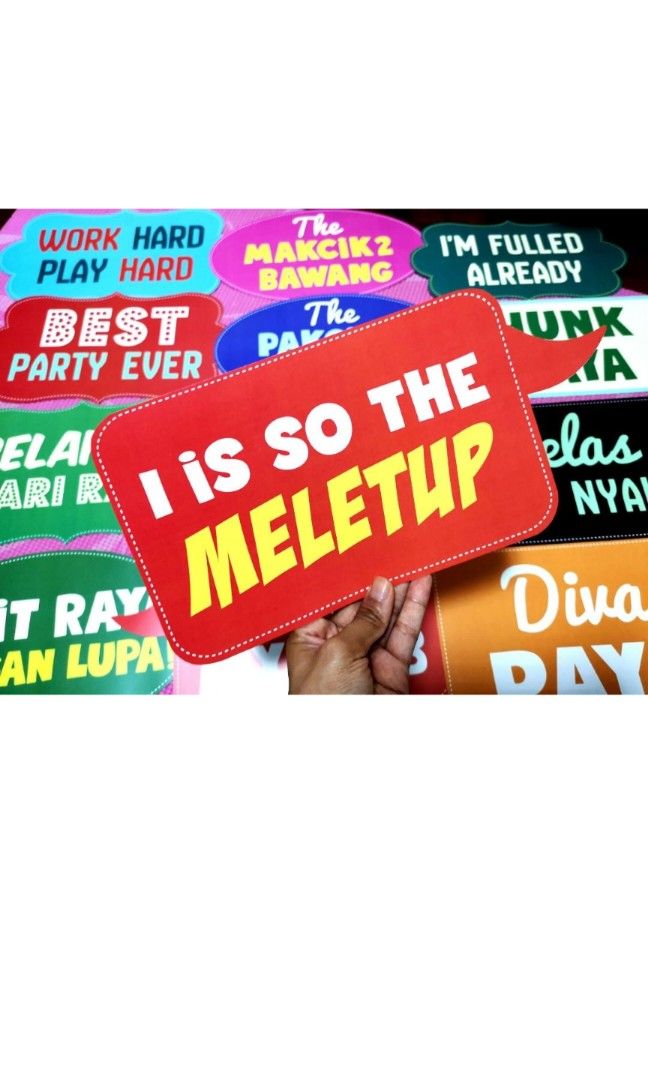 Malay Wedding Photobooth Props, Hobbies & Toys, Stationery & Craft ...