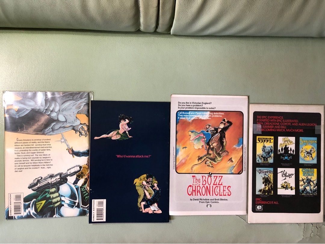 MARVEL-Epic Comics: Heavy Hitters Annual #1, Sachs & Violens #1, The ...