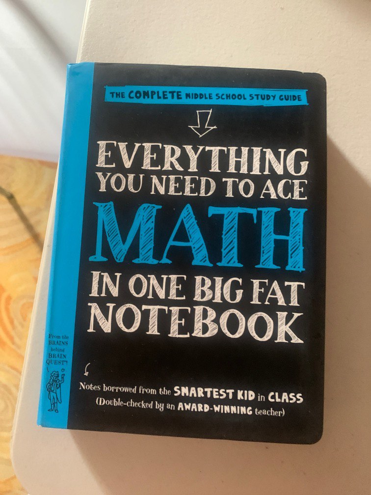 Math Big Fat Notebook, Hobbies & Toys, Books & Magazines, Textbooks on ...