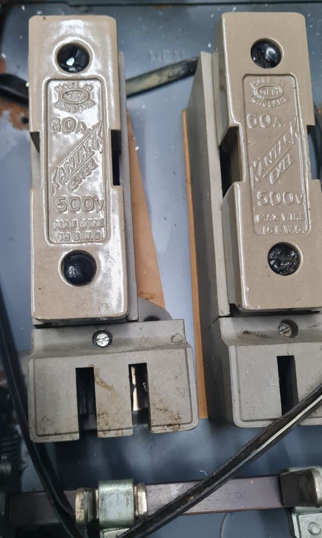mem retro vintage electricity fuse box for display props , heavy item ...