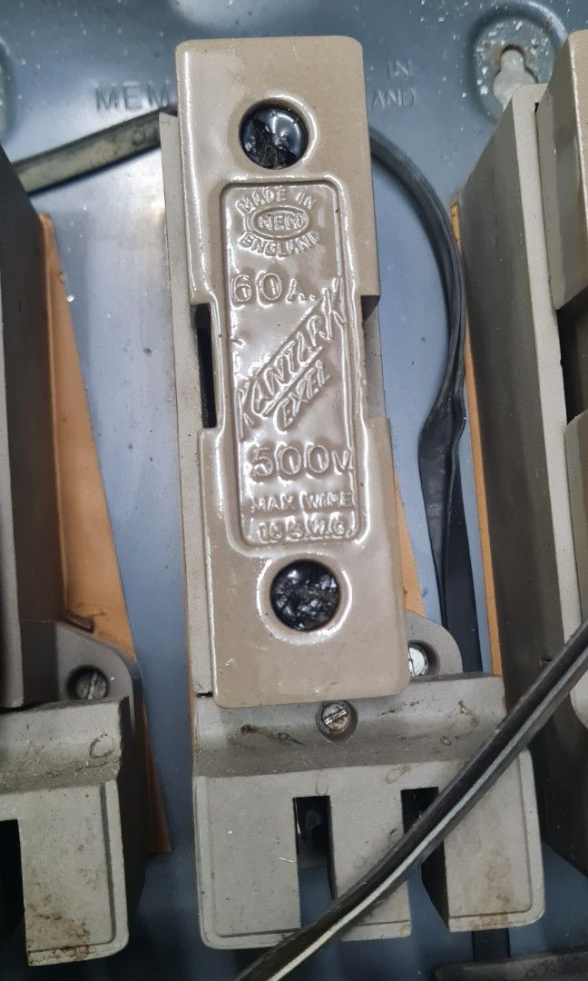 mem retro vintage electricity fuse box for display props , heavy item ...