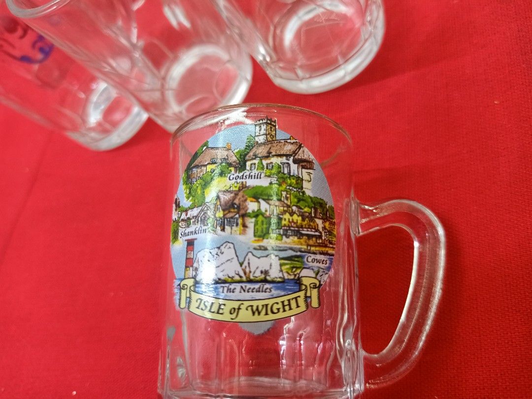 Memorabilia and Commemorative souvenir glassware mini mug UK for 35 ...