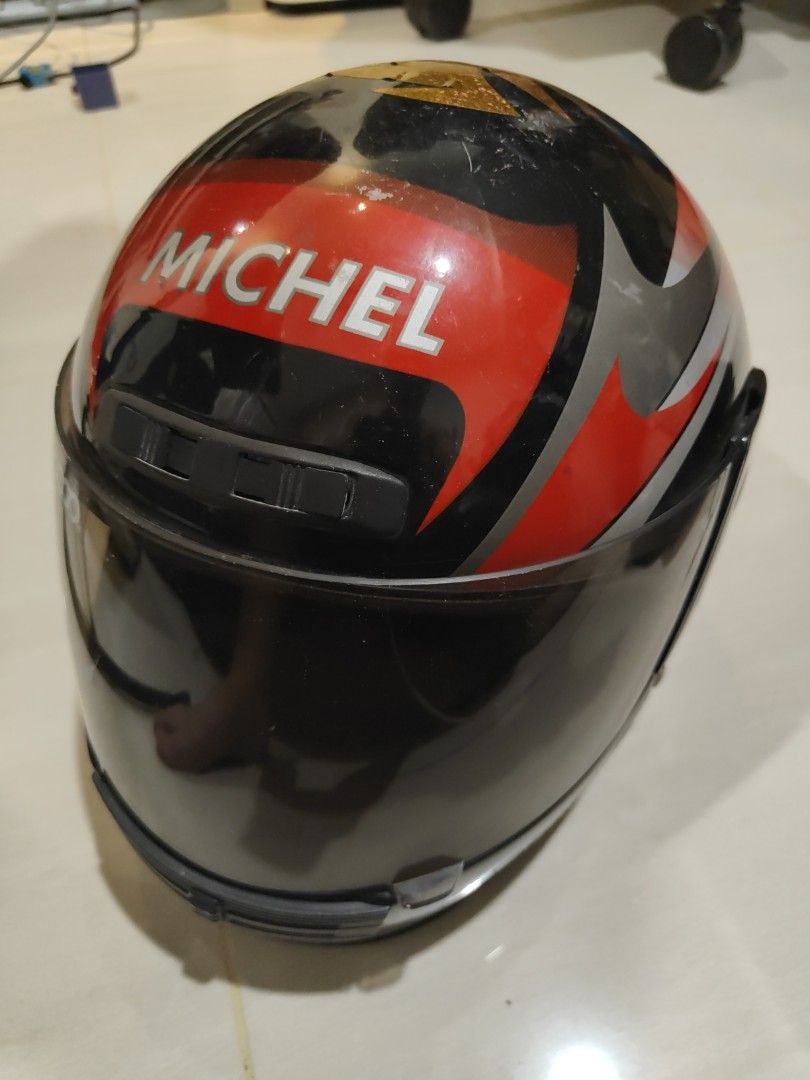 Michel full face helmet, Motorbikes on Carousell