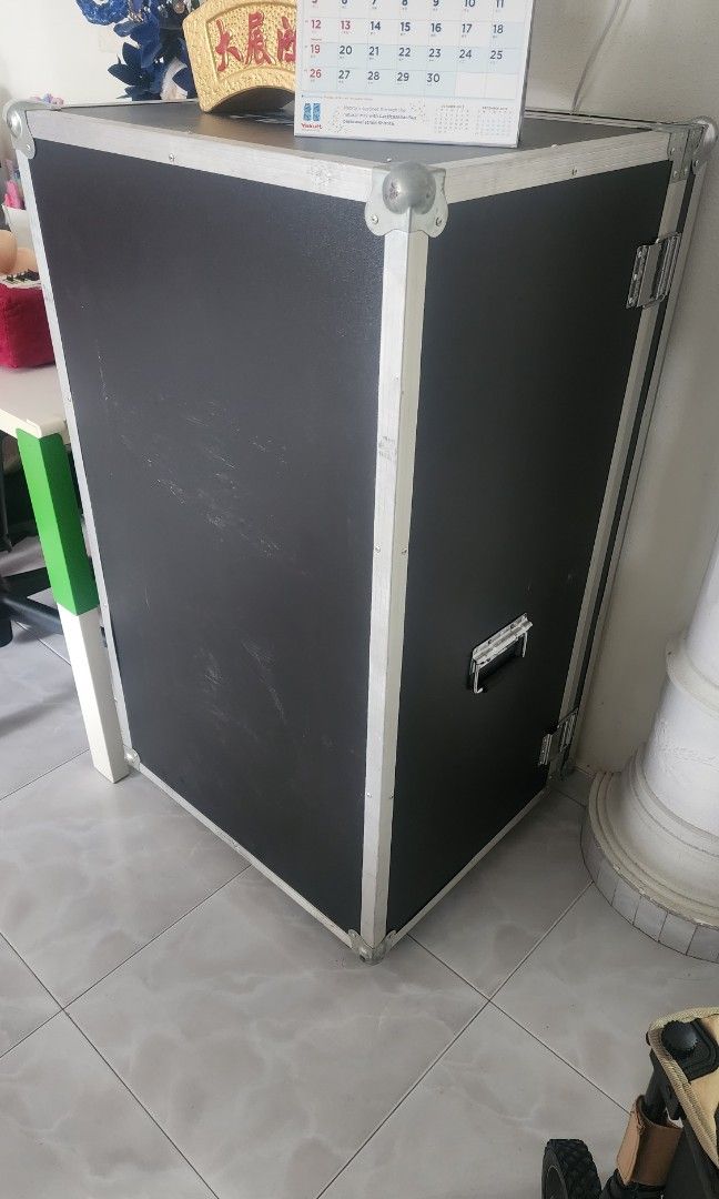 Mobile storage case with internal padding and heavy duty lock ...