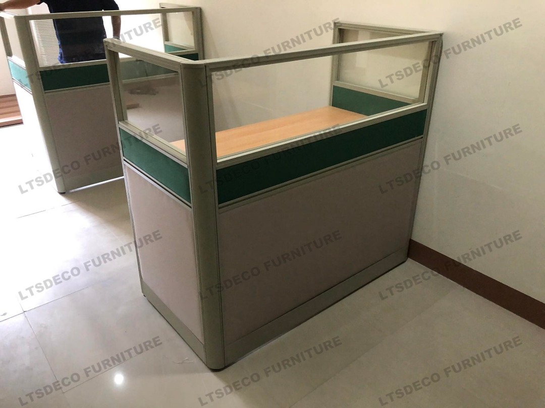 MODULAR PARTITION OFFICE FURNITURE AND PARTITIONS, Furniture & Home ...
