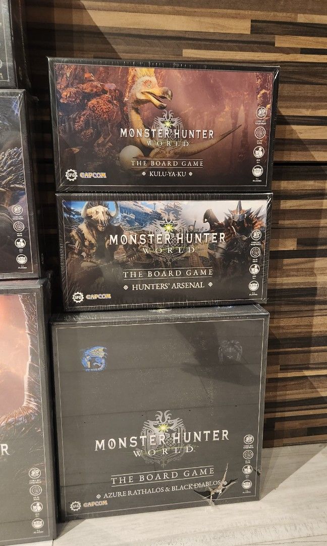 Monster Hunter World Board Game, Hobbies & Toys, Toys & Games on Carousell