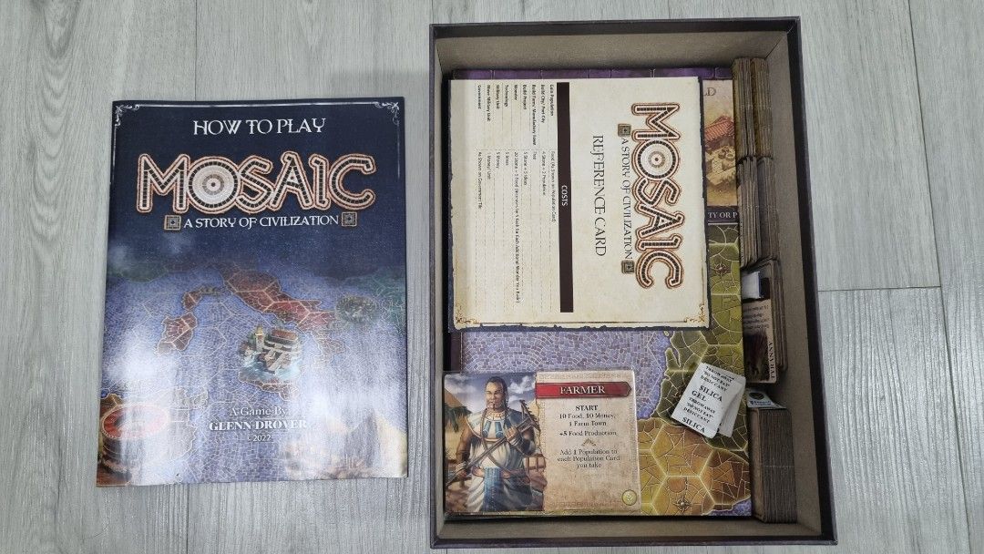 Mosaic board game retail edition, Hobbies & Toys, Toys & Games on Carousell