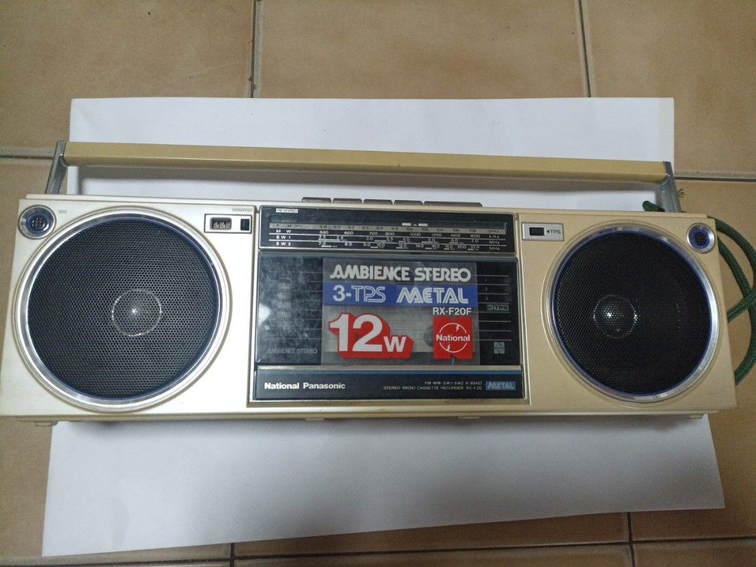 National RX-F20F Radio Vintage (made in Japan), Audio, Portable Music ...