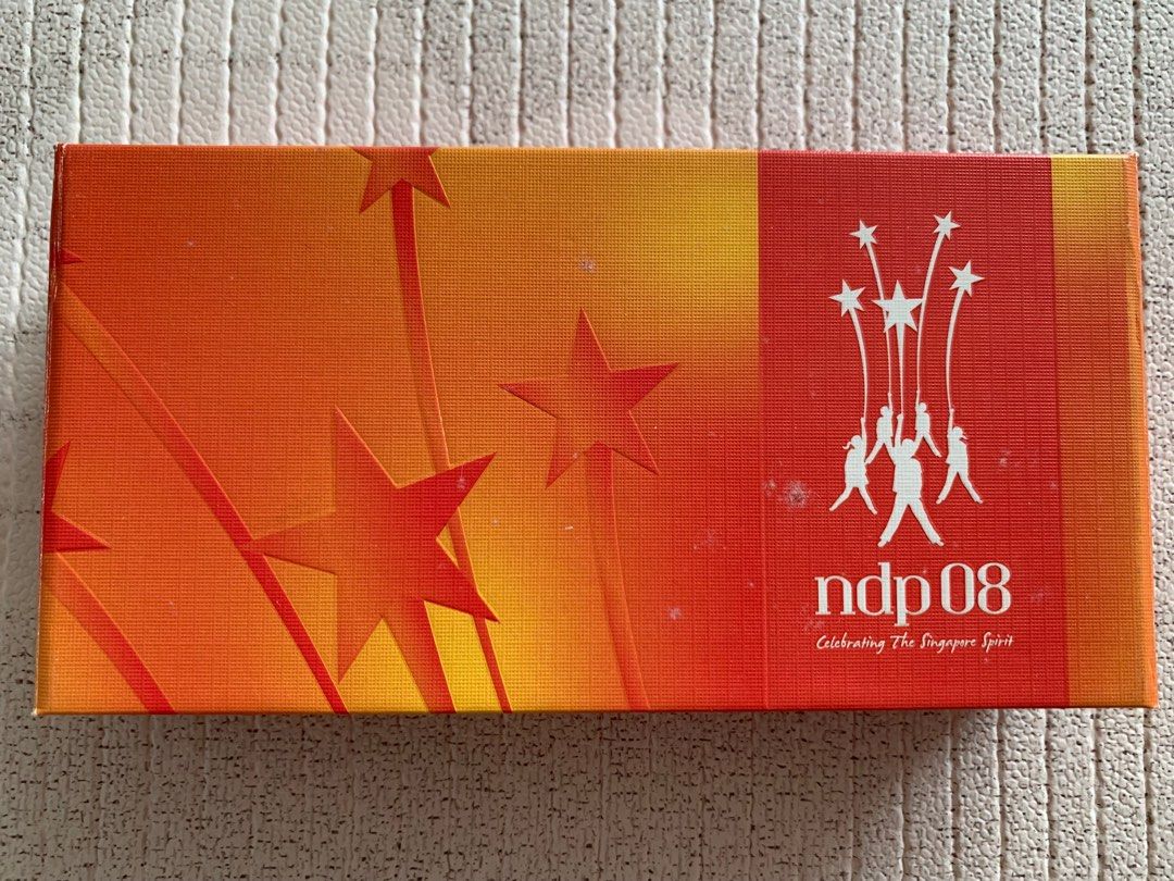 NDP 2008 Singapore 43 years of independence commemorative 2-in-1 $2 ...