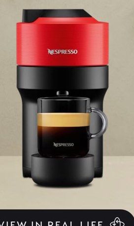 Nespresso VERTUO POP SPICY RED, TV & Home Appliances, Kitchen ...