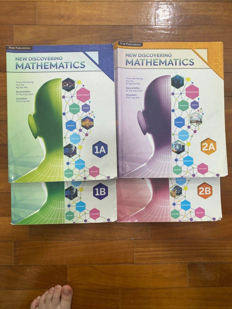 New Discovering Mathematics Textbook 1A 1B & 2A 2B, Hobbies & Toys ...