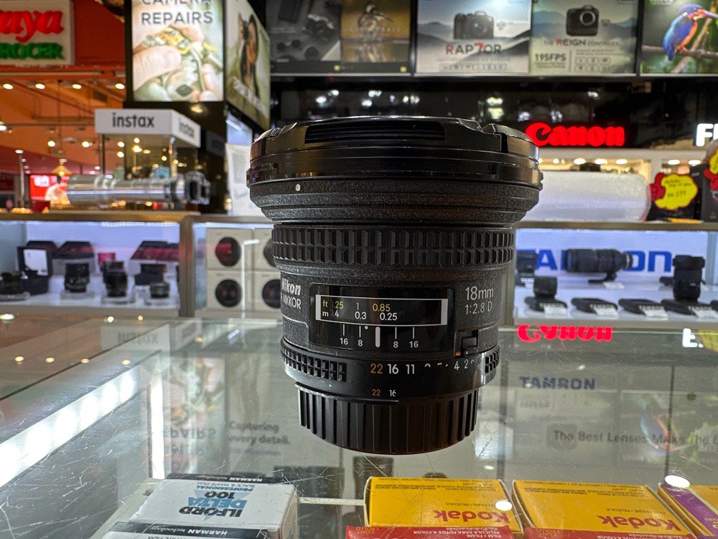 Nikon 18mm F2.8 AFD LENS, Photography, Lens & Kits on Carousell