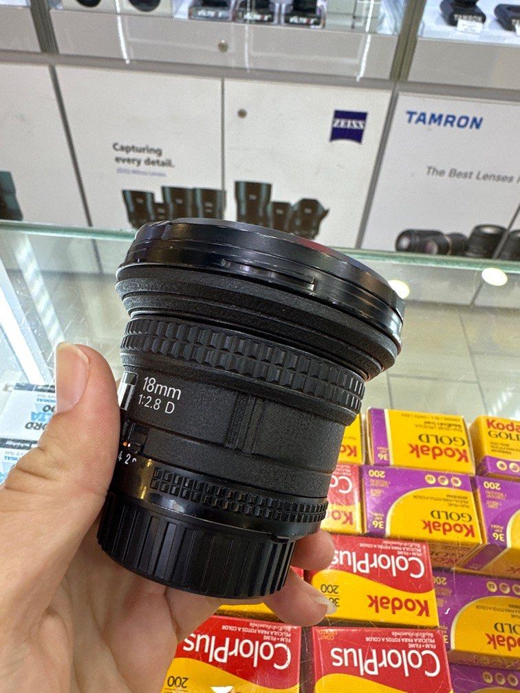 Nikon 18mm F2.8 AFD LENS, Photography, Lens & Kits on Carousell