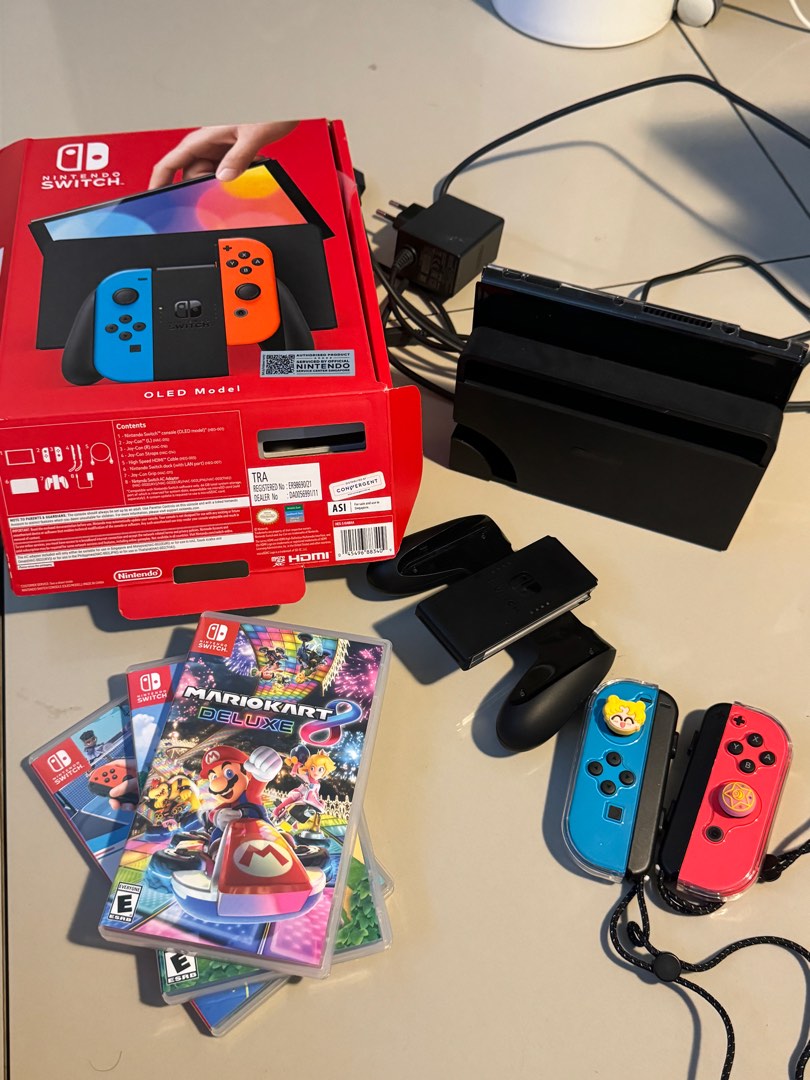 Ninetendo Switch (OLED), Video Gaming, Video Game Consoles, Nintendo on ...