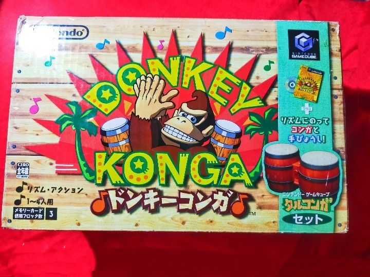 Nintendo Gamecube Donkey Konga drum controller, Hobbies & Toys ...