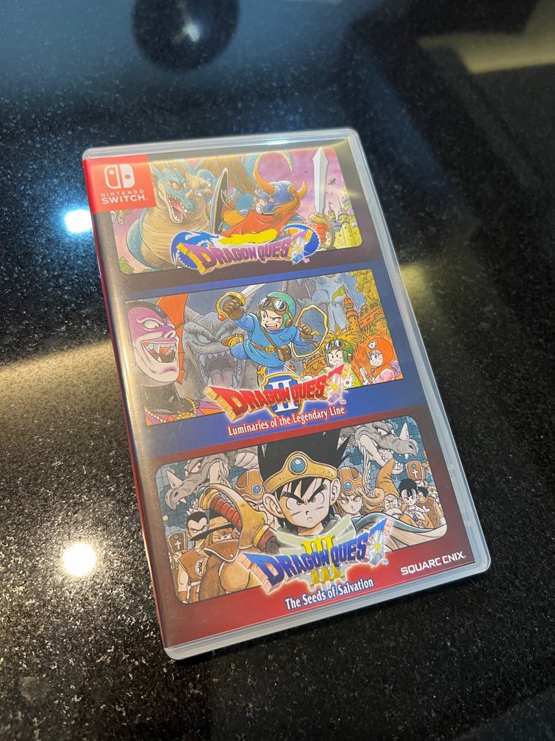 Nintendo Switch Game Dragon Quest 1+2+3 Collection, Video Gaming, Video ...