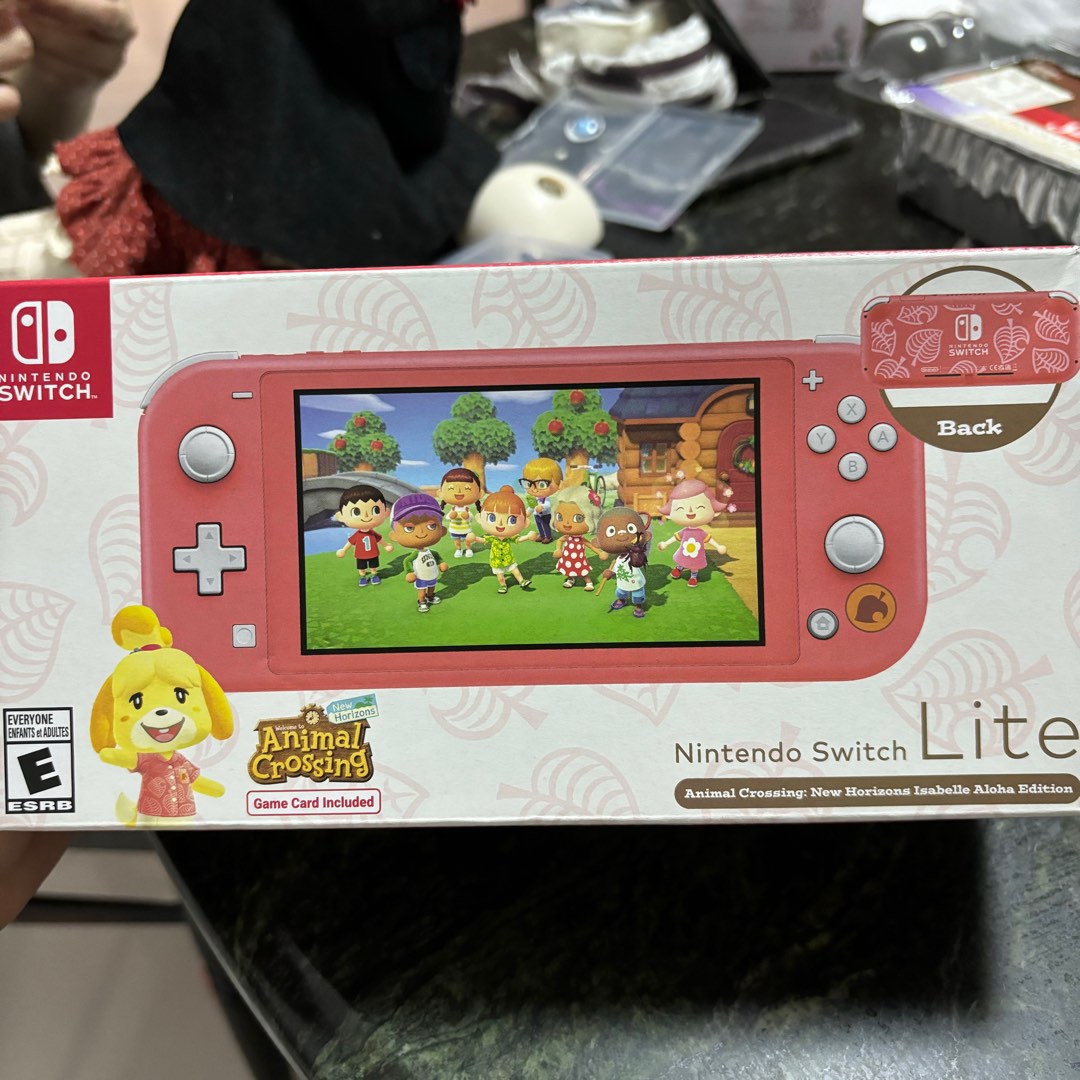 Nintendo Switch Lite animal crossing new horizons aloha edition ...