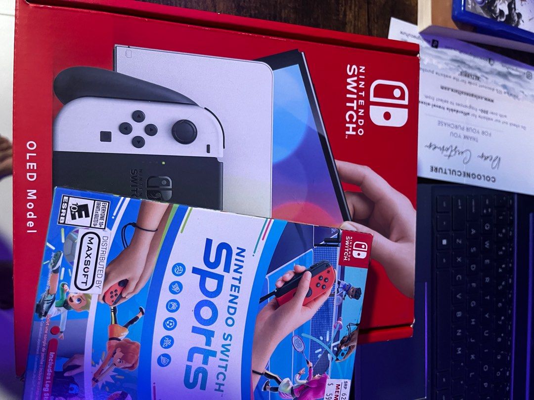 Nintendo Switch OLED, Video Gaming, Video Game Consoles, Nintendo on ...