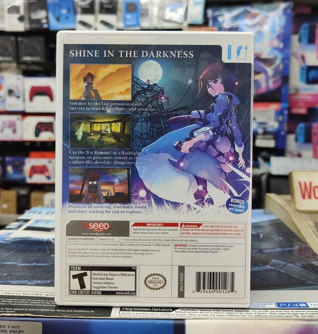 Nintendo Wii Fragile Dreams Farewell Ruins of the Moon, Video Gaming ...