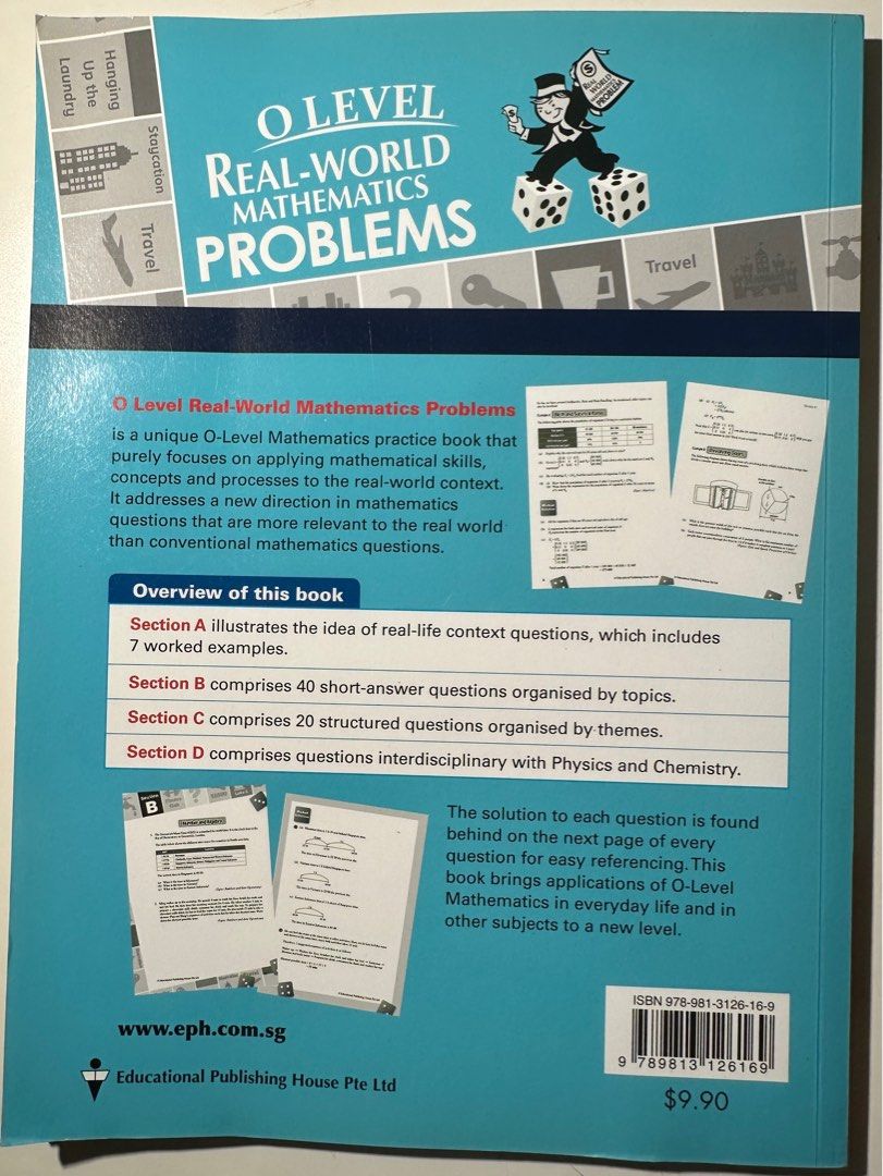 O Level Real World Mathematics Problems, Hobbies & Toys, Books ...