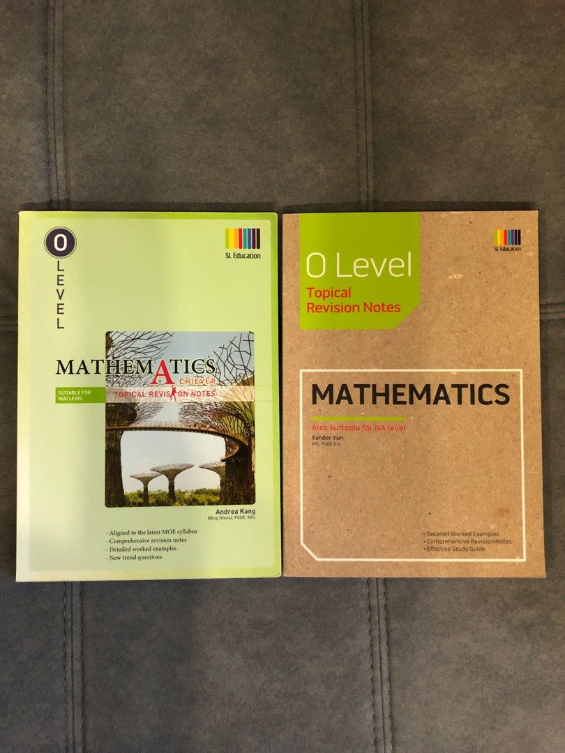 O level sec 4 elementary mathematics textbooks/ notes, Hobbies & Toys ...