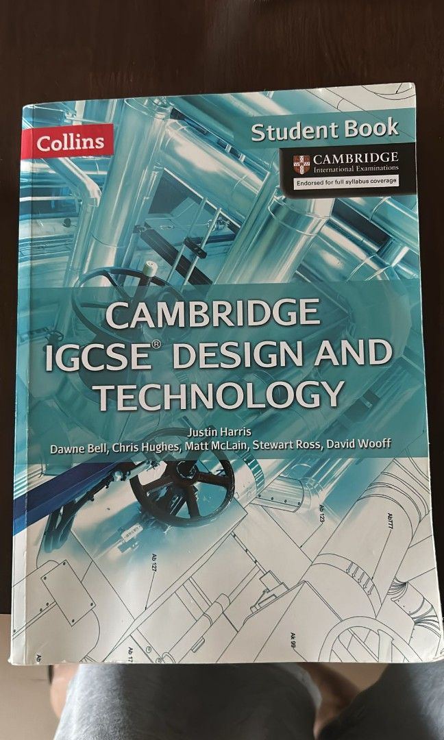 *OFFICIAL* CAMBRIDGE IGCSE Design and Technology (設計與技術科) Student Book ...