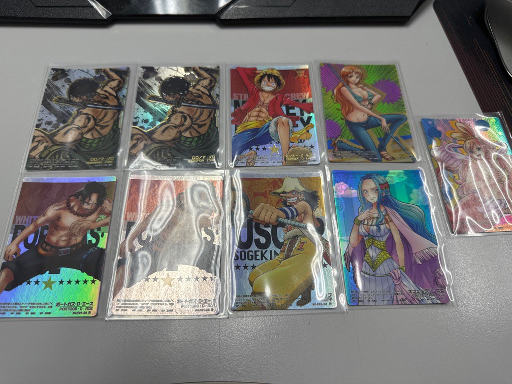 One piece AR carddass F01, Hobbies & Toys, Toys & Games on Carousell